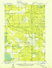 1932 Map of Freesoil SE, Mason County, MI — High-Res | Pastmaps